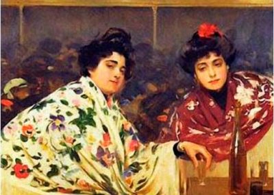 Ramón Casas (1866 - 1932) Obras y apunte biográfico del artista