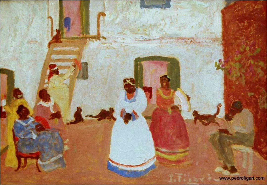 Pedro Figari Solari (1861 - 1938) Obras y apunte biográfico del artista