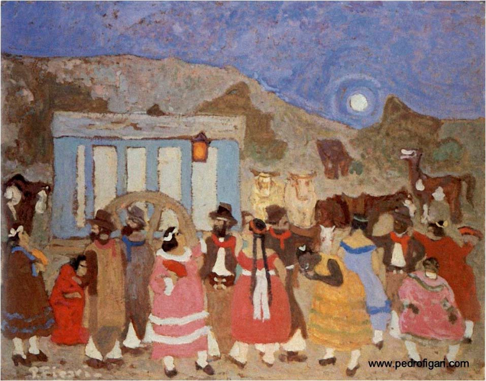Pedro Figari Solari (1861 - 1938) Obras y apunte biográfico del artista