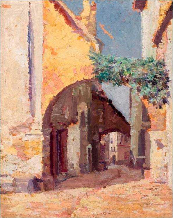 Timoteo Pérez Rubio (1896 - 1977) Obras y apunte biográfico del artista